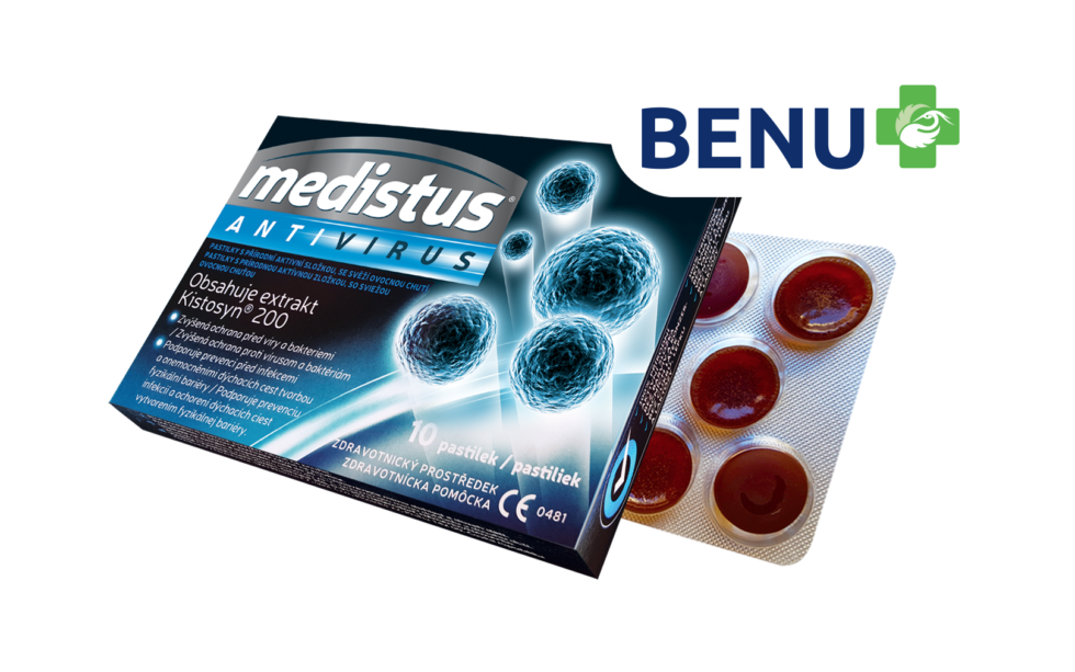 Medistus® Antivirus - zdravotnícka pomôcka pre ochranu pred vírusmi