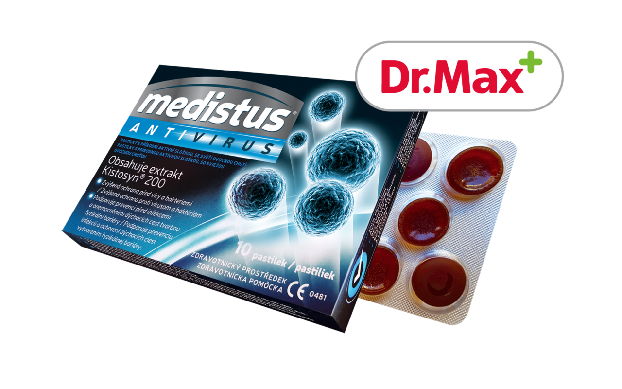 Zdravotnický prostředek Medistus® Antivirus S&D Pharma CZ