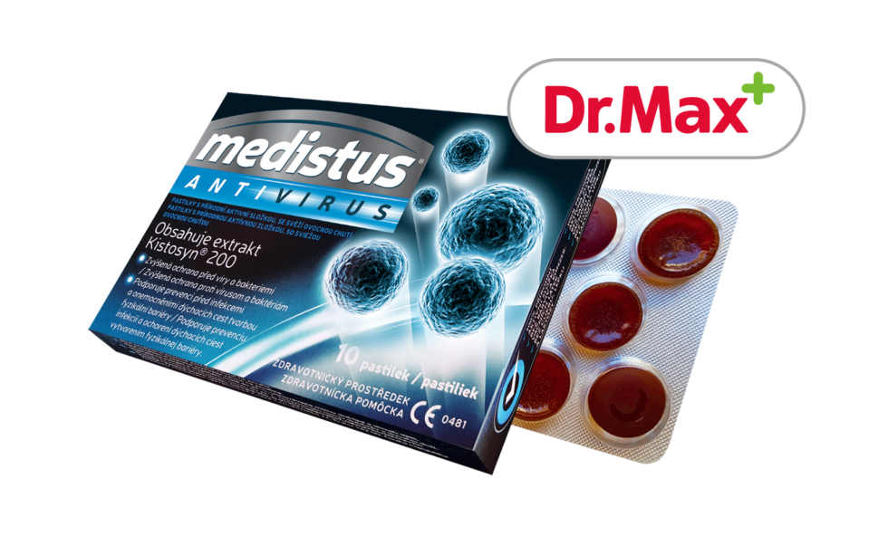 Zdravotnický prostředek Medistus® Antivirus S&D Pharma CZ