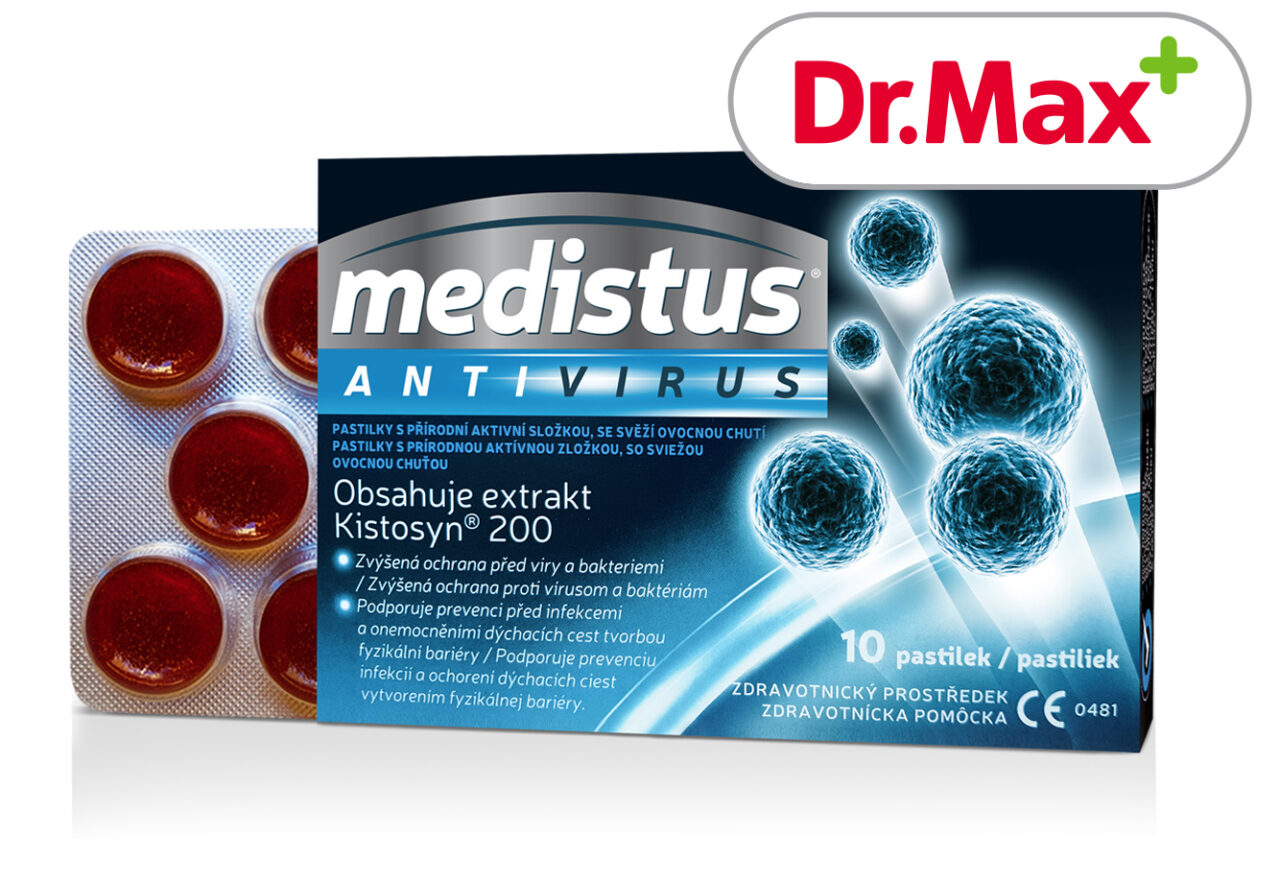 Zdravotnický prostředek Medistus® Antivirus S&D Pharma CZ